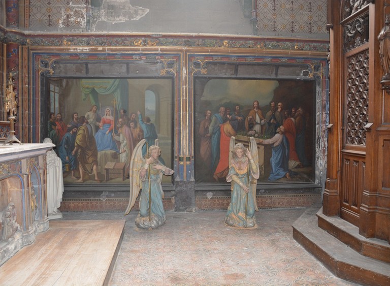 Cathédrale de Saint-Omer | Tableaux Hauts et Bas-reliefs Transept Nord ...