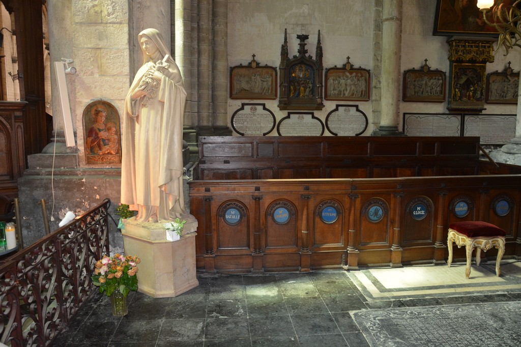 Cathédrale de Saint-Omer | Tableaux Hauts et Bas-reliefs Transept Sud est